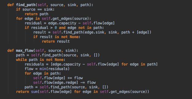 Maximum Flow, Minimum Cut and the Ford-Fulkerson Method